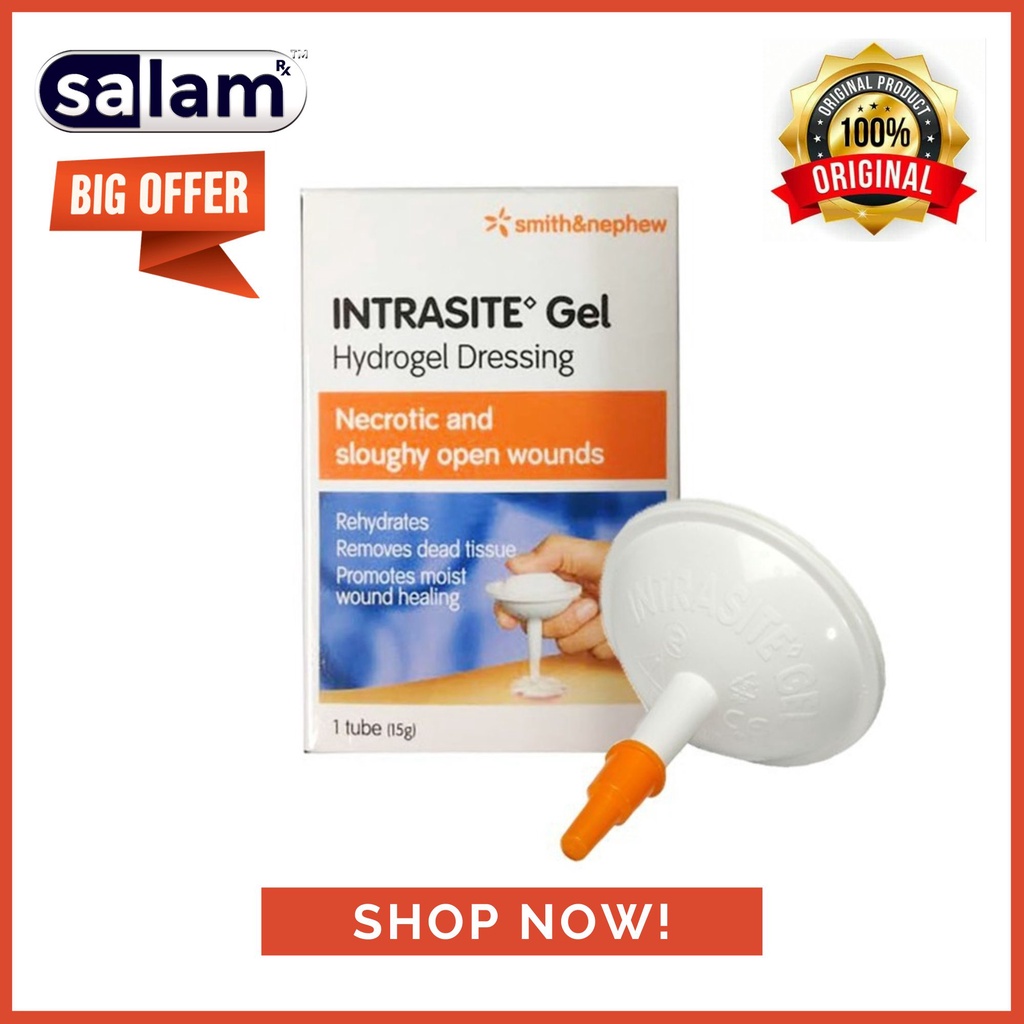SMITH & NEPHEW INTRASITE GEL 15G (EXP 10/2025) | Shopee Malaysia