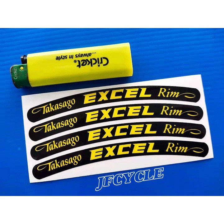 Sticker Rim Takasago Excel Sticker Rim Motor Stiker printed double ...