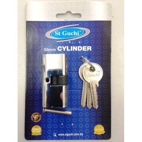 St Guchi Double Dead Lock Cylinder 55mm | Shopee Malaysia
