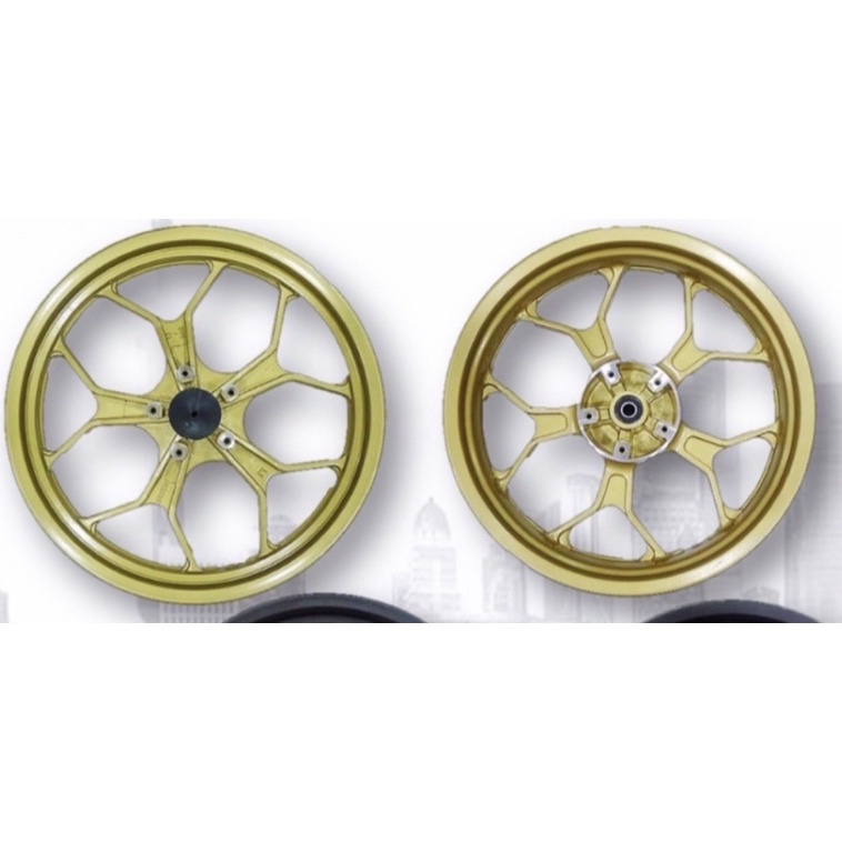 1SET YAMAHA FZ150i V3 SPORTRIM SPORT RIM ROSSI FRONT 300x17 - REAR ...