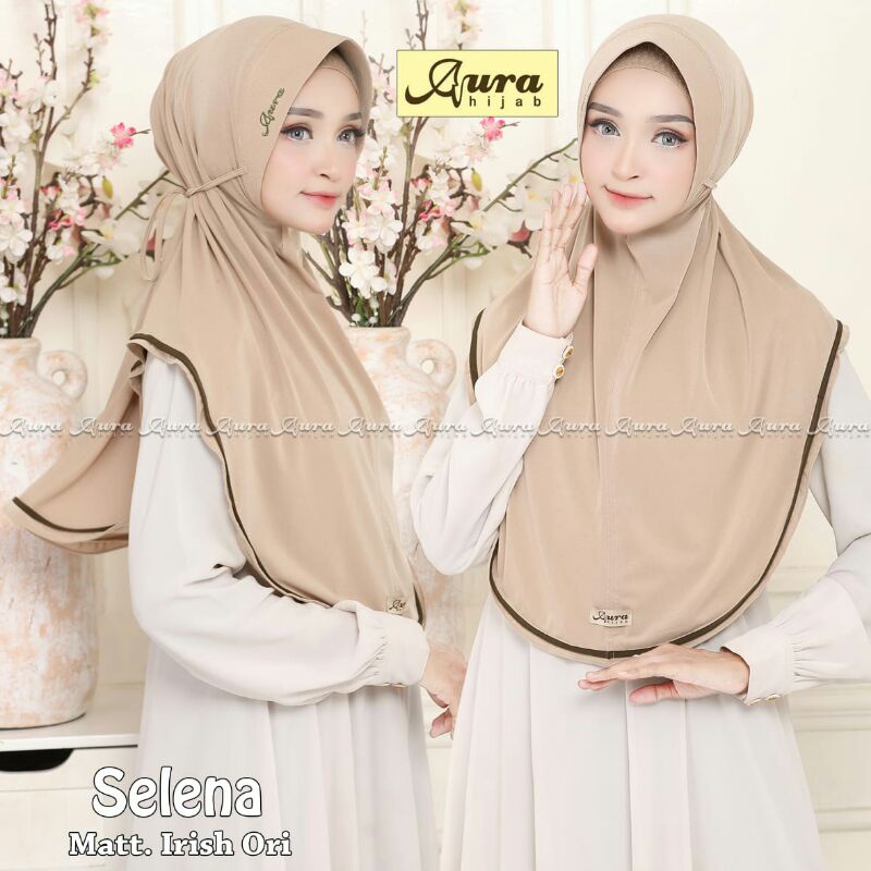 Selena Aura Hijab | Shopee Malaysia