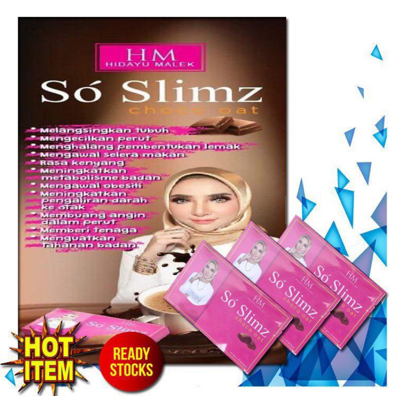 [🎁FREE GIFT🎁]SO SLIMZ MINUMAN CHOCO OAT | Shopee Malaysia