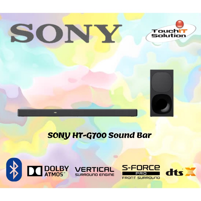 Sony 3.1ch HTG700 Dolby Atmos® DTS:X™ Soundbar HT-G700 | Shopee Malaysia