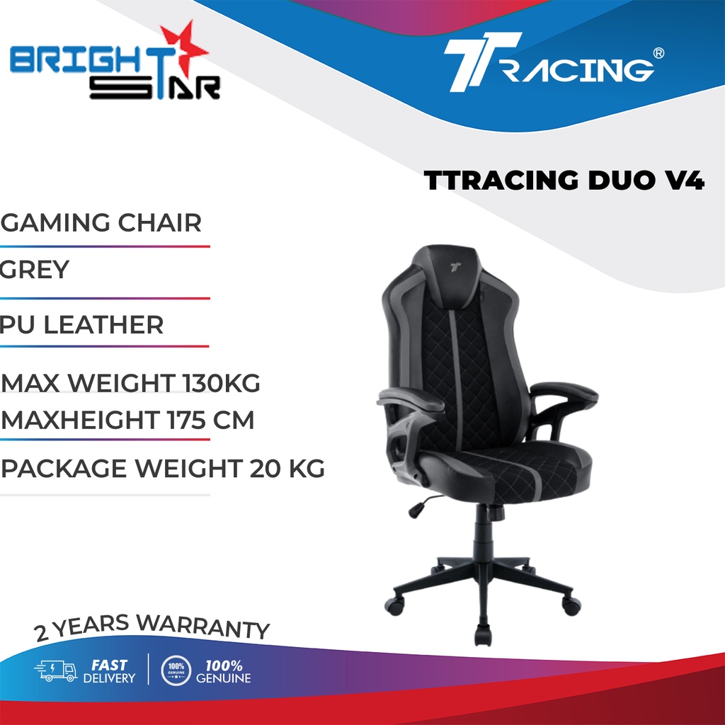 TTRACING DUO V3 V4 V4 PRO GAMING CHAIR / PU / FABRIC | Shopee Malaysia