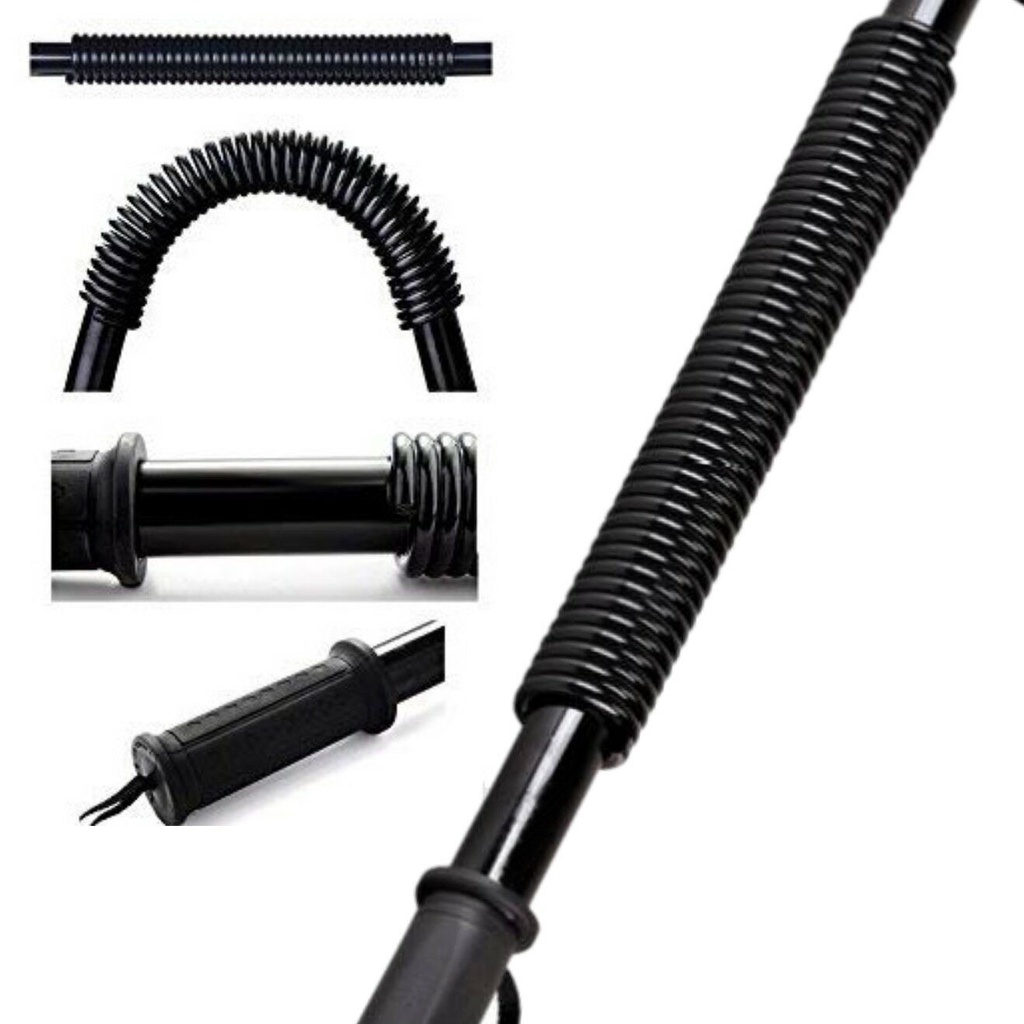 Gym Power Twister Bar 30kg 40KG 50KG 60KG Arm Chest Muscle Six Pack ...