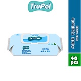 Trupal Wet Wipes 40 Pieces with Aloe Vera | Shopee Malaysia