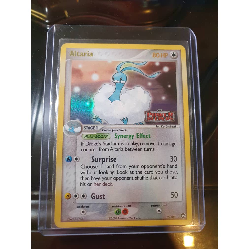 Altaria Holo Rare Reverse Holo 2/108 - Vintage Pokemon Card (Pokemon ...