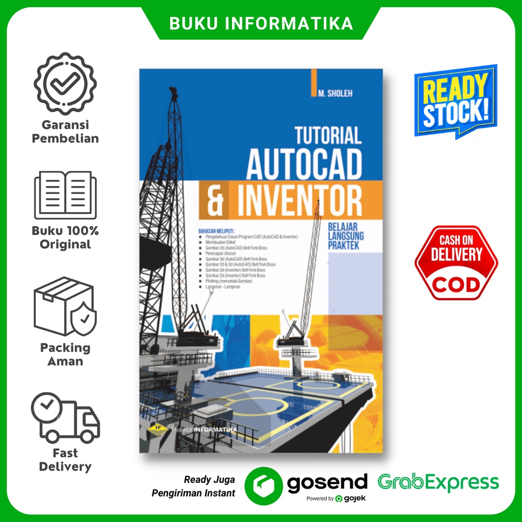 Autocad & Inventor Tutorial Book (Learning Directly & Practice ...