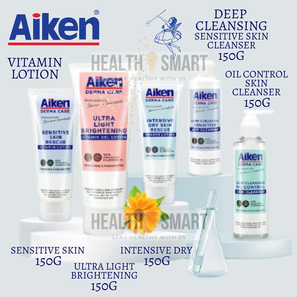 Aiken Derma Care Ultra Light Brightening Vitamin Gel Lotion 100g ...