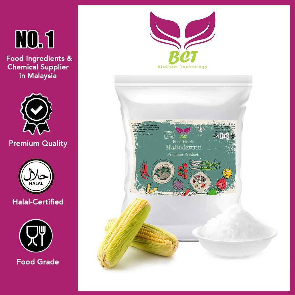 Maltodextrin / 麦芽糊精 500G (Food Grade) - Food preservatives for ...