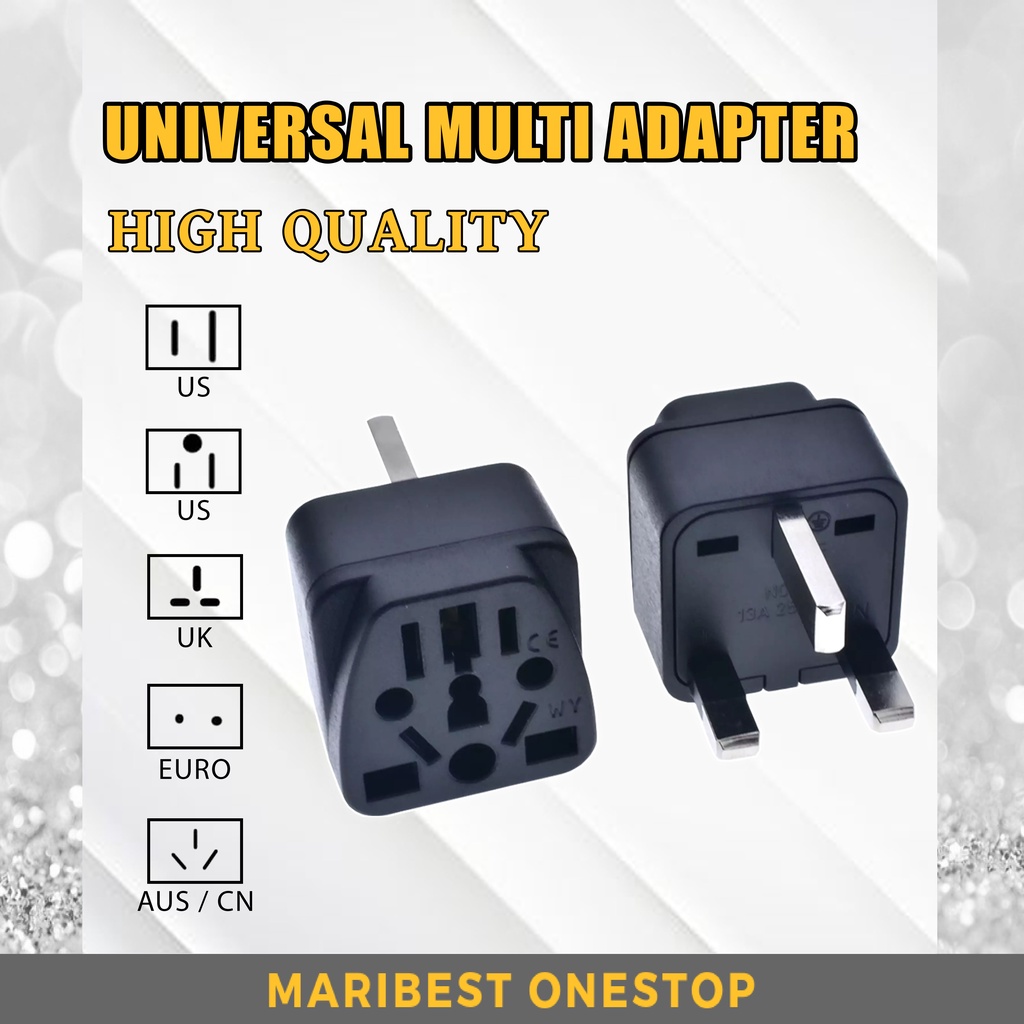 Universal - EU US AU UK – Malaysia AC Power Socket Plug Travel Charger ...