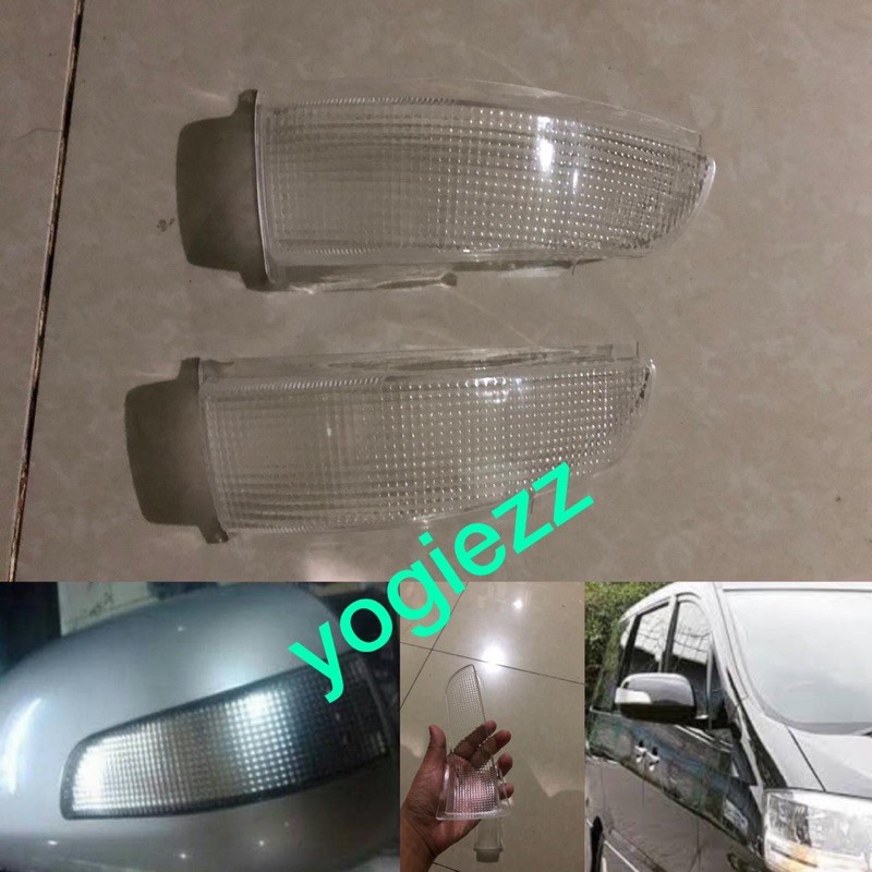 Rear view mirror mika toyota alphard harrier sirion mika lights 2005 ...
