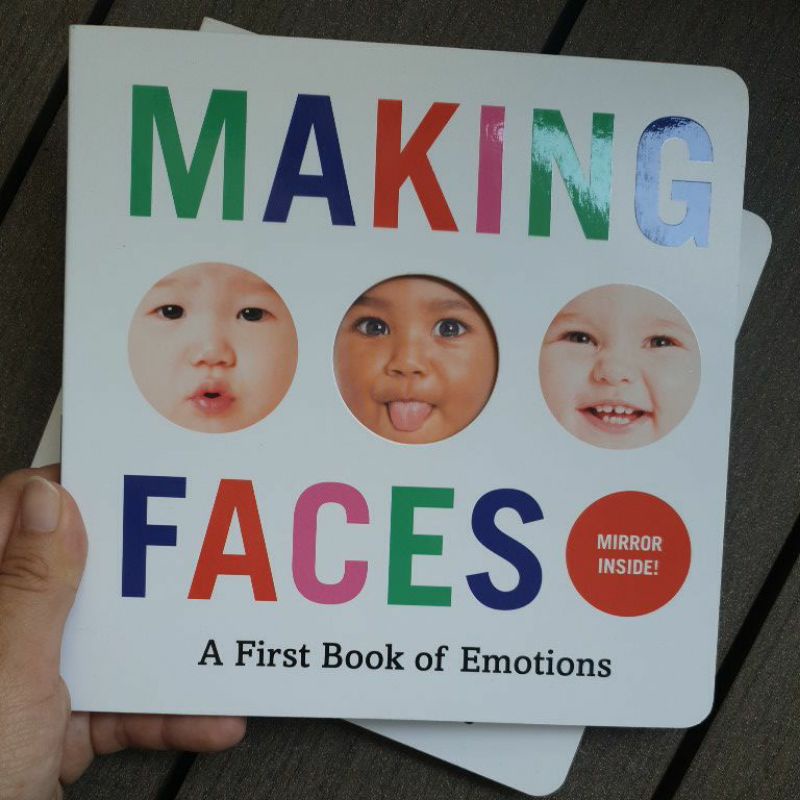Making Faces: A First Book of Emotions montessori baby book (boardbook ...