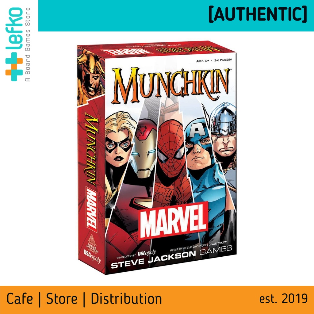 Munchkin: Marvel Edition (Battle Card Game) | Shopee Malaysia