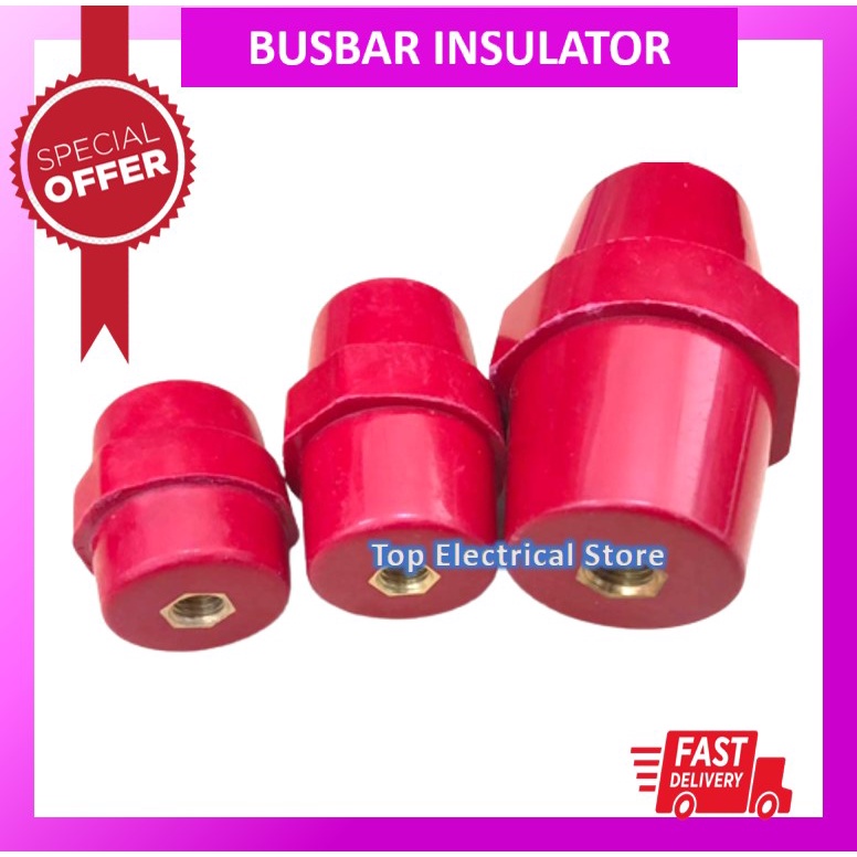 BUSBAR INSULATOR/ ELECTRICAL BUS BAR BUSBAR SUPPORT POST INSULATOR SM35 SM51 SM76 | Shopee Malaysia