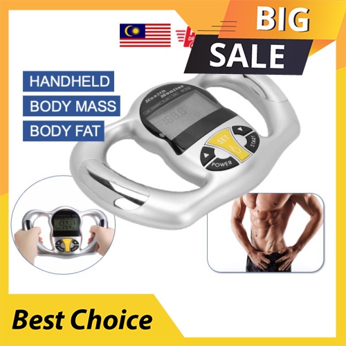 [ MALAYSIA READY STOCK ] Easy Handheld BMI Body Fat monitor Mesin Ukur ...