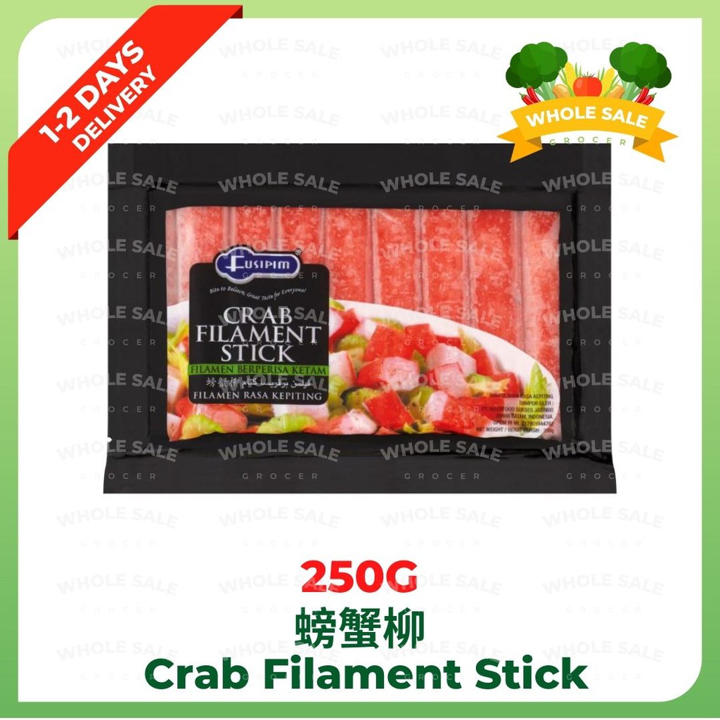 [FUSIPIM] Crab Filament Stick | 螃蟹柳 (250G) | Shopee Malaysia