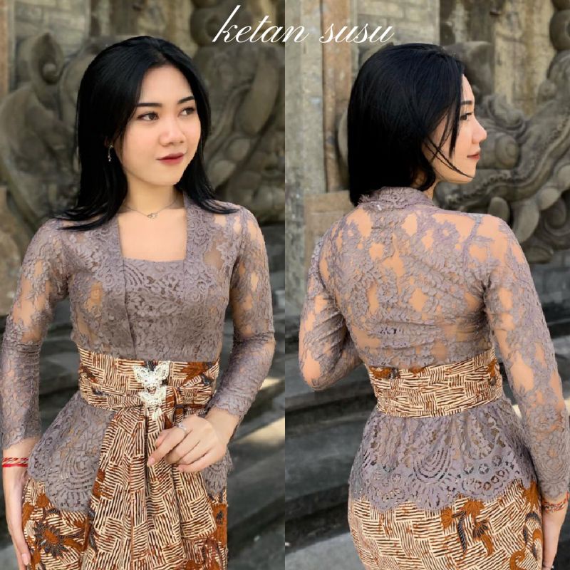 Kebaya Bali Semi French Matahari V2 Bed Kebaya Tillekebaya Semi Frenchkebaya Graduation