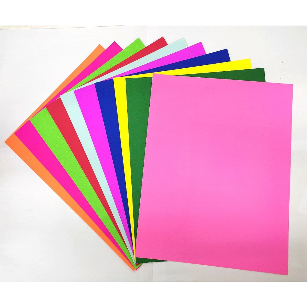 colored paper By 10'S AND 20'S (SOLD BY 10PACK PER ORDER) | Shopee Malaysia