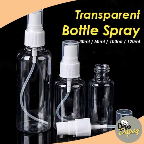 DC Botol Sembur Plastik Lutsinar Plastic Spray Bottle Transparent Empty ...