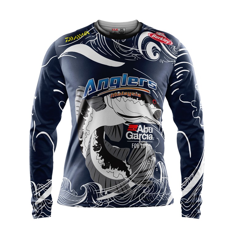 Baju Mancing Anglers Malaysia V5 (Short/LongSleeve) | Shopee Malaysia