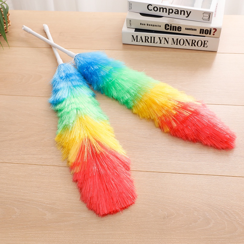 Magic Anti Static Feather Duster Bulu Ayam / Nylon Magical Duster ...