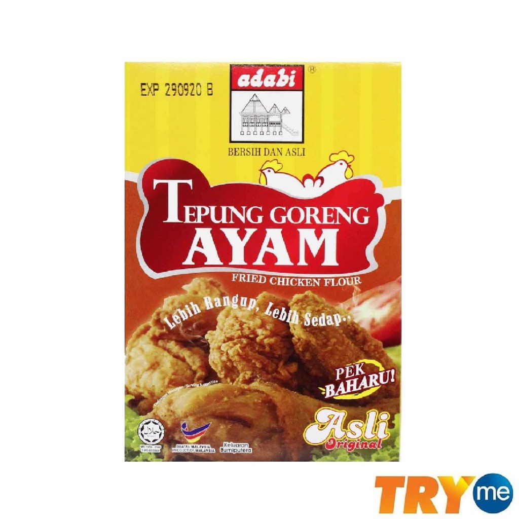 Adabi Fried Chicken Seasoning Flour (100g) | Shopee Malaysia