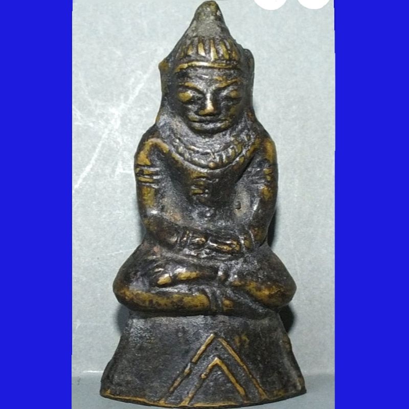 REAL ANTIQUE STATUE WISHMASTER PHRA CHAI MOUNTAIN DEITY FULFILL WISHES ...