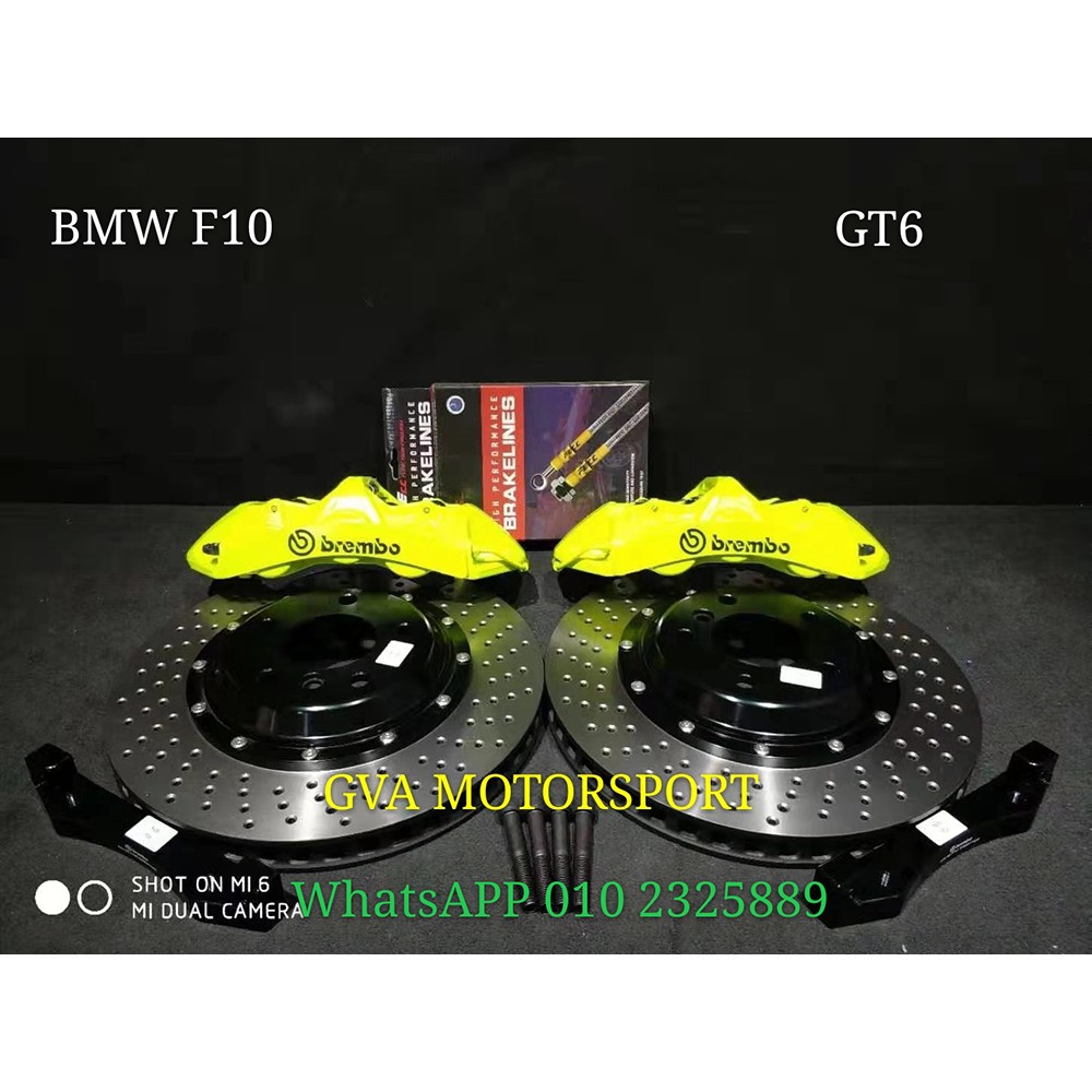 BREMBO GT6 6POT 355MM FOR BMW F10 | Shopee Malaysia