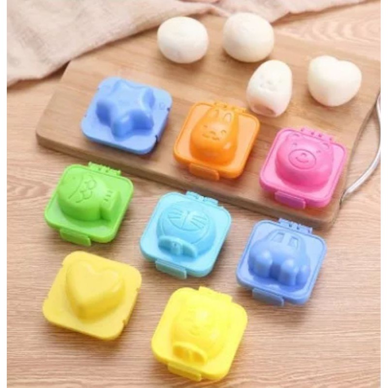 DIY Cute Cartoon Rice Mold Sushi Jelly Cake Food - Doraemon Car Fish ...