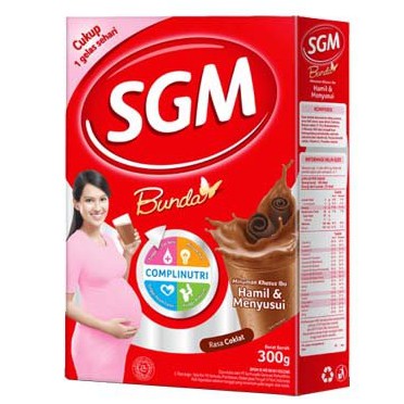 SGM MILK FOR PREGNANT AND BREASTFEEDING MOTHERS 300 GR CHOCOLATE FLAVOR ...