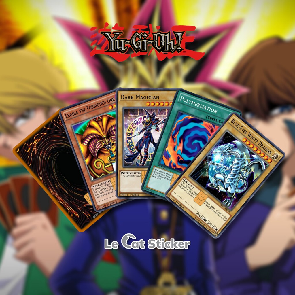 YuGiOh Series Skin Card (Sticker cover for ATM Debit card/Credit card ...
