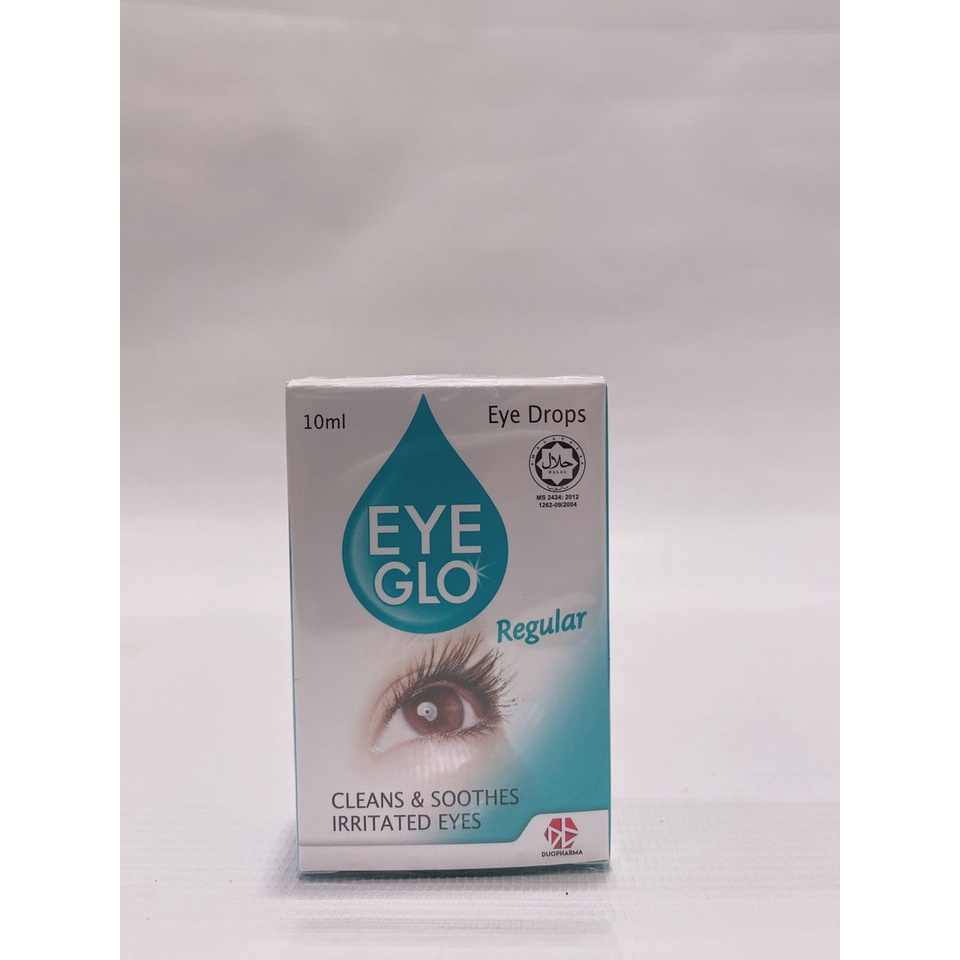 EYE GLO EYE DROPS REGULAR / MOIST / PLUS / RELIEF 10ML | Shopee Malaysia