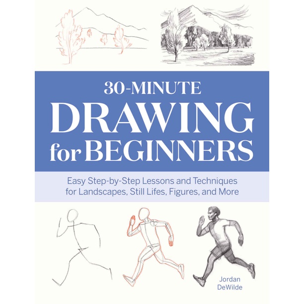 Buuku Drawing Techniques 30-Minute Drawing for Beginners: Easy Step-by ...