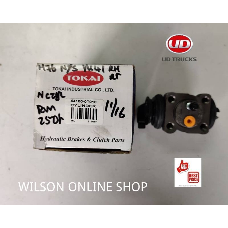 Tokai Taiwan Nissan Yu41 brake pump wheel cylinder Rear RH 44100-0T010 ...