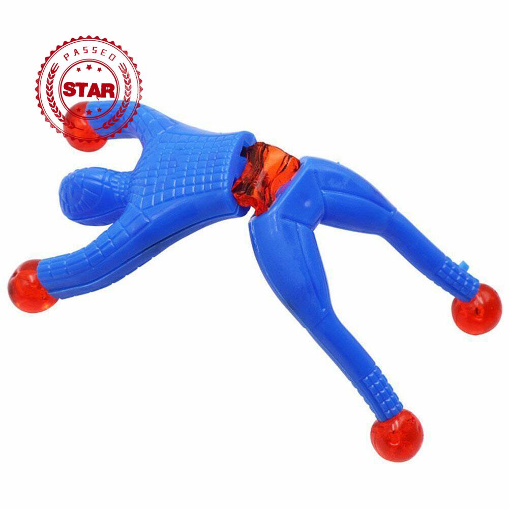 New Strange Wall Climbing Superman Sticky Spider-Man Toys Children's ...