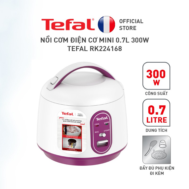 Tefal RK Mini mechanical rice cooker224168 0.7l 300W | Shopee Malaysia