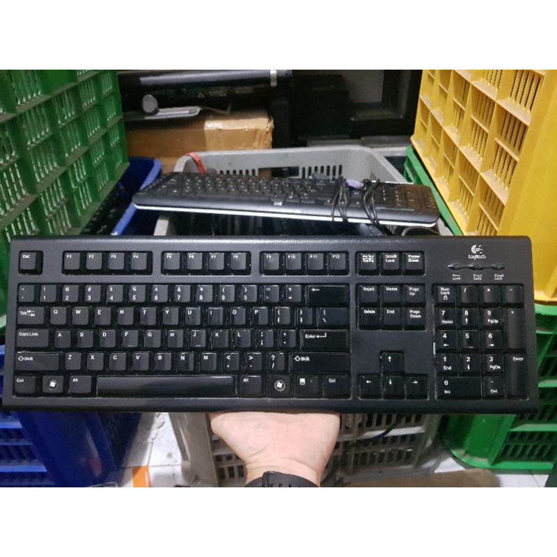 Normal LOGITECH PS2 KEYBOARD | Shopee Malaysia