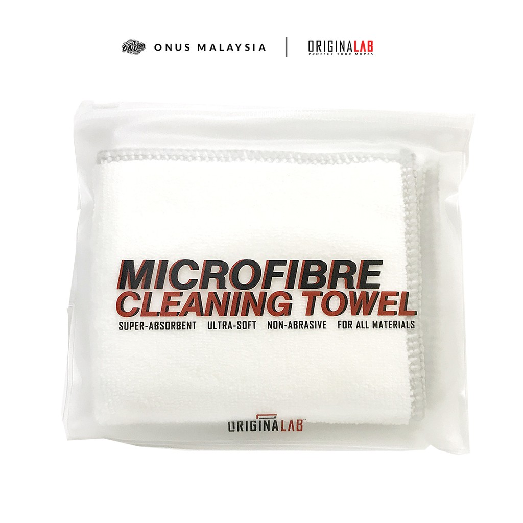ORIGINALAB Sneaker Microfiber Towel // Tuala Mikrofiber Untuk Lap Kasut ...