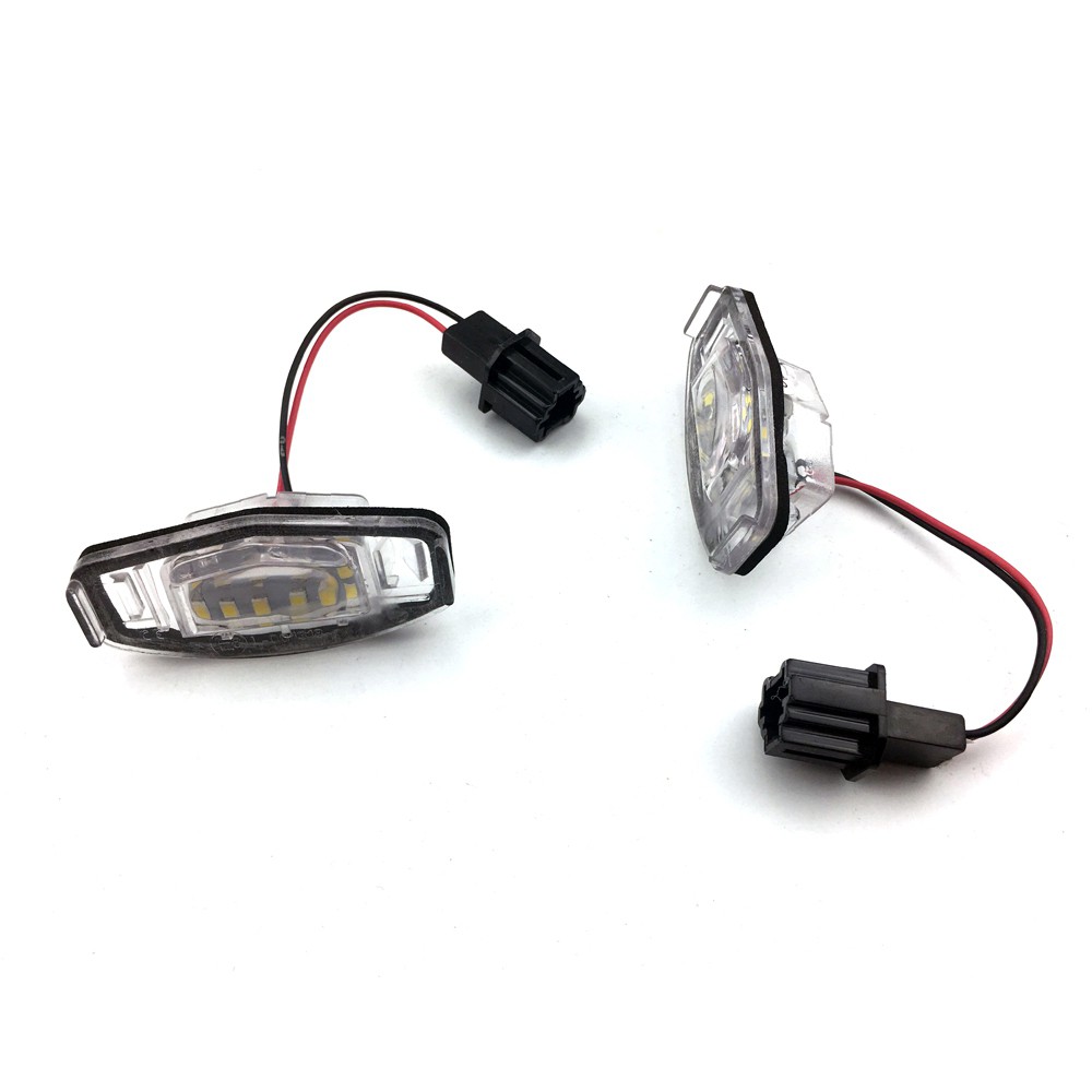 2pcs LED License Plate Lamps 12V for HONDA Civic City Legend Accord ...