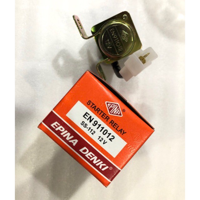 ORIGINAL Epina Starter Relay 12V 24V SS112 SS124 | Shopee Malaysia