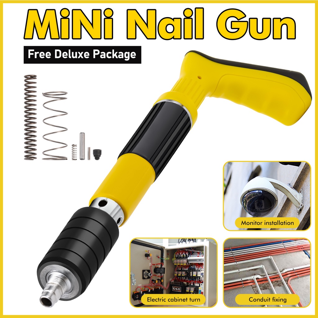 METHEWE Mini Manual Steel Nail Gun Ceiling Anchor Wire Slotting Device ...
