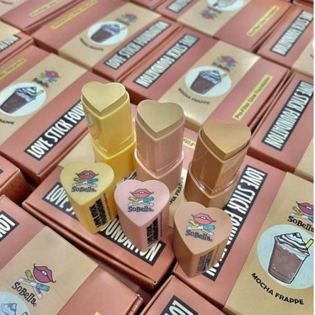 💥FOUNDATION STICK FREE ALMOND OIL & COMPACT POWDER SOBELLA HQ | Shopee ...
