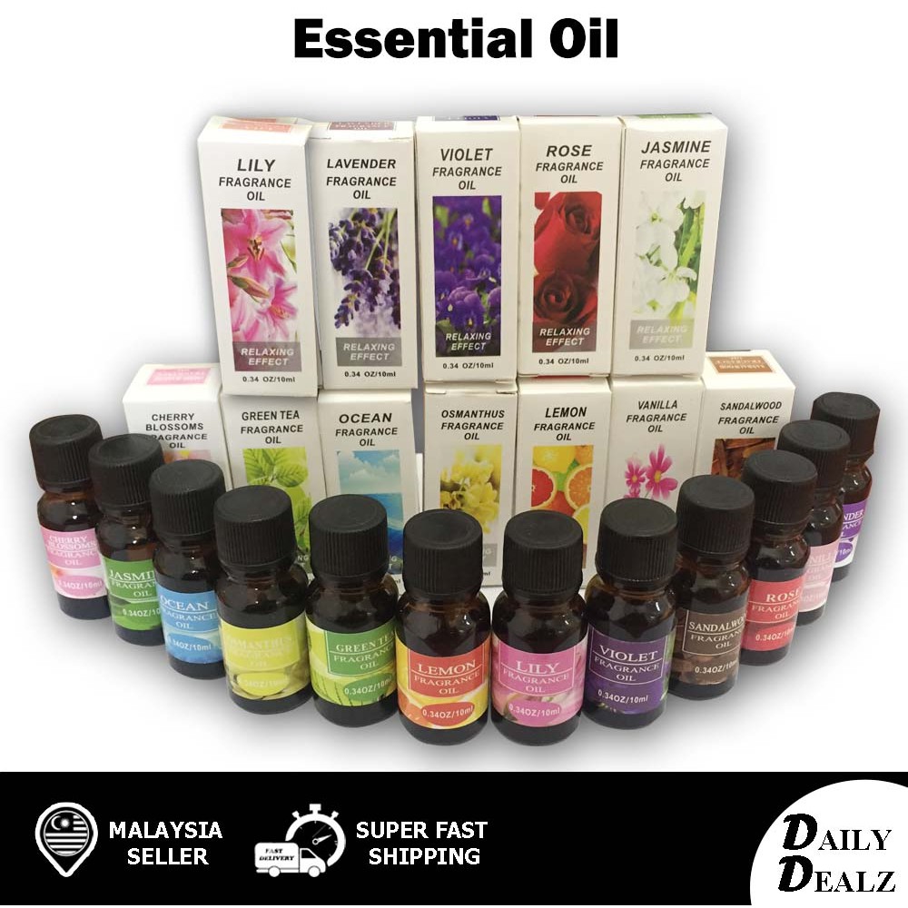 Aroma Fragrance Essential Oil For Humidifier & Diffuser/Minyak Wangi ...