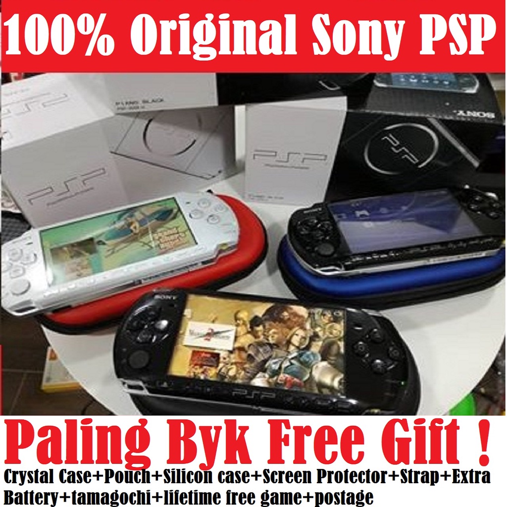 Original Sony PSP 3000/3006 Slim+Light / More FREE GIFT / Ready Stock ...