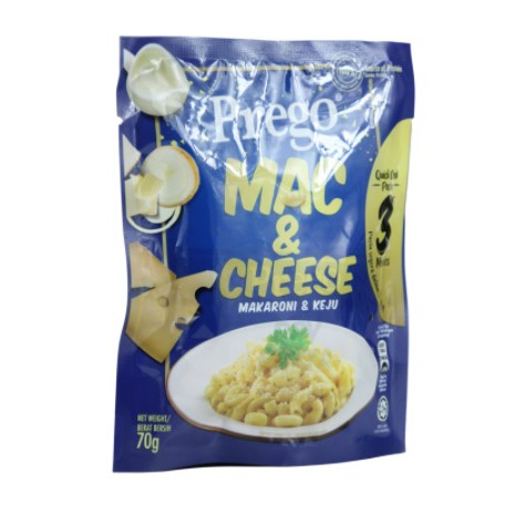 Prego Quick Cook Dried Pasta (Mac & Cheese 70g) | Shopee Malaysia