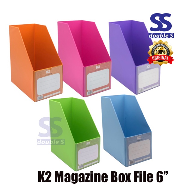 Magazine Box File 5"/6" (Fancy Colour) Emi 5412/K2 612 | Shopee Malaysia