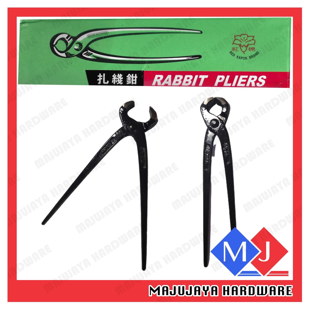 RED KAPOK Rabbit Plier Size 8" Playar Rabbit Pliers Tower Pincer 8 ...