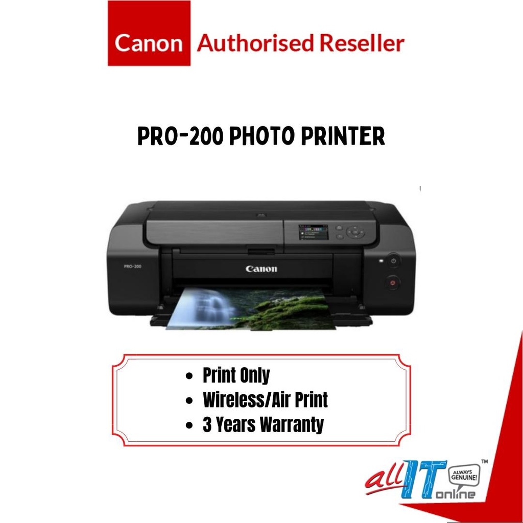 Canon PIXMA Pro-200 Printer | Shopee Malaysia