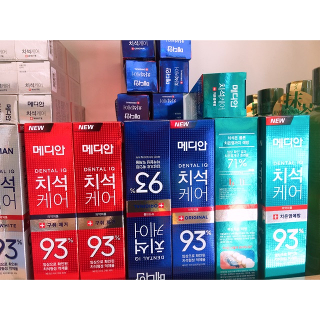 Median Dental IQ 93% Korean toothpaste | Shopee Malaysia